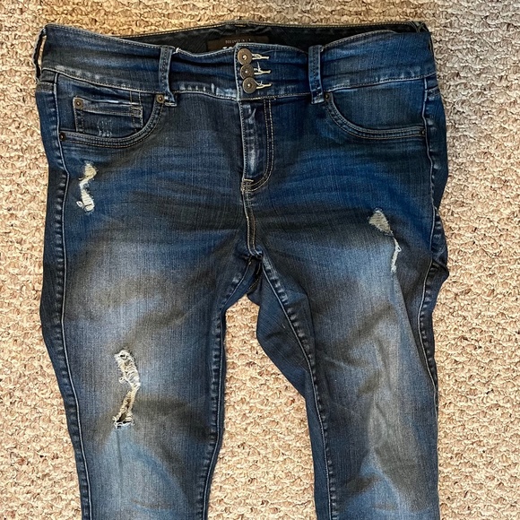 torrid | Jeans | Torrid 3 Button Premium Denim Jeans Distressed 2r ...